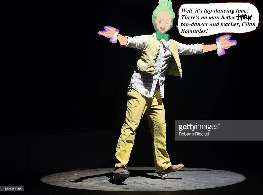 Cilan tap dance teacher-Pokemon spoof | New ideas by Matt Weaver Wiki ...