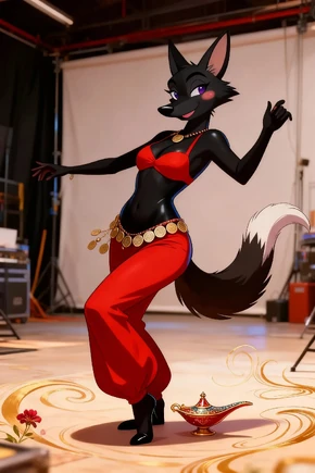 Zelda the dancing jackal-meeting the pink jackal dancer tale | New ...