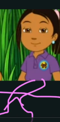 SHANTI's shimmering tail FROM GO DIEGO GO WITH SHANTI AS MERMAID | New ...