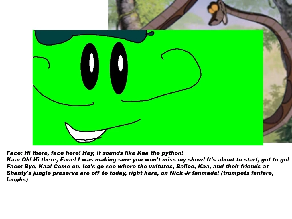Nick Jr Face introduces Kaa-Shanty's Jungle preserve | New ideas by ...
