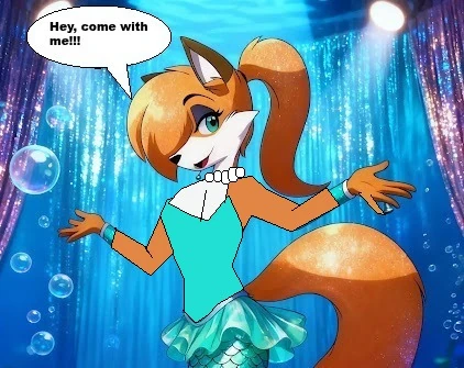 The Little Mermaid-fox series (Ariel spoof) preview 1 | New ideas by ...