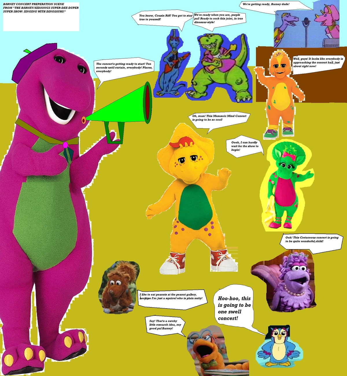 Barney Kidsongs episode 01-Singing with dinosaurs | New ideas by Matt ...