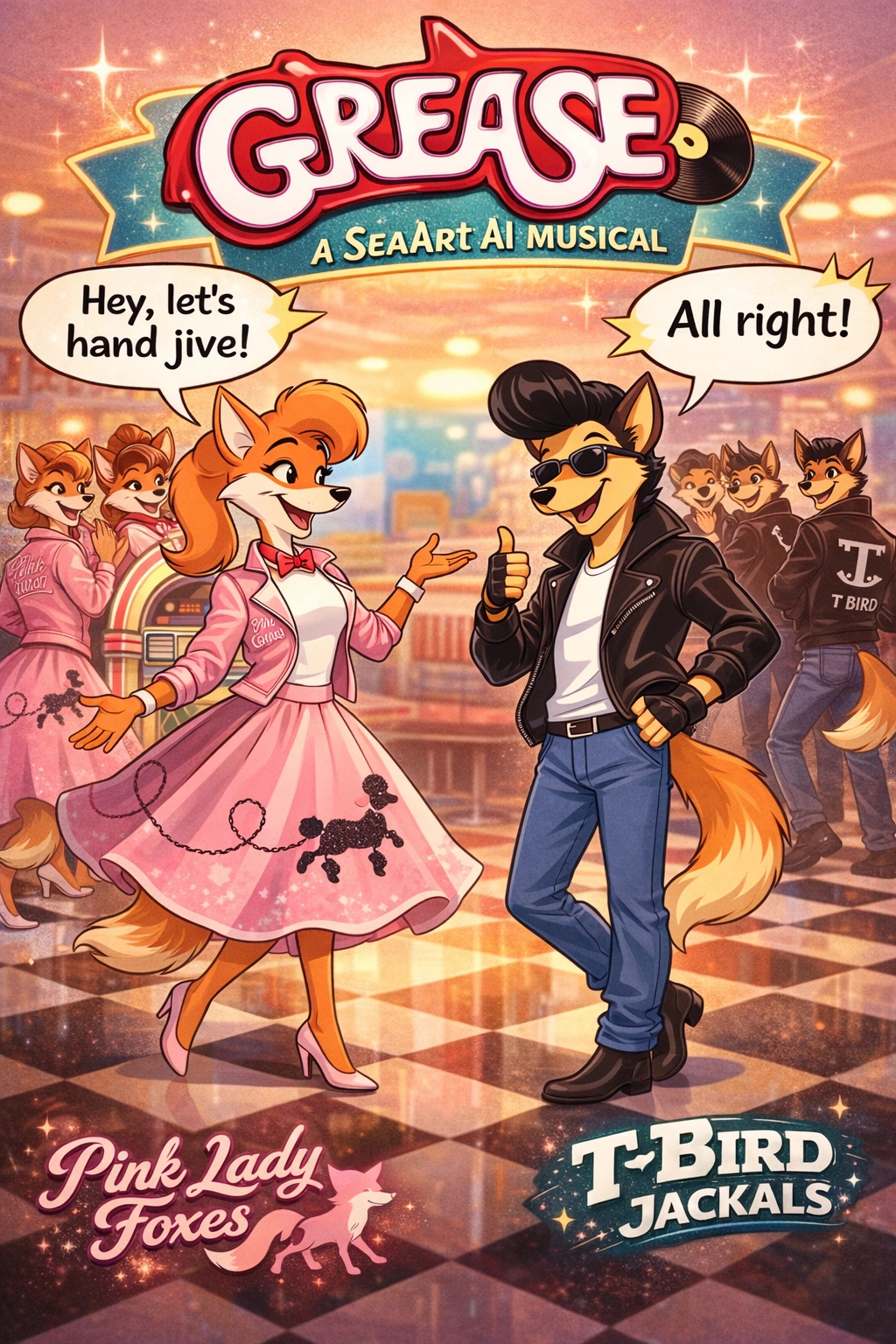 SeaArt Ai Grease-Born to Hand Jive | New ideas by Matt Weaver Wiki | Fandom