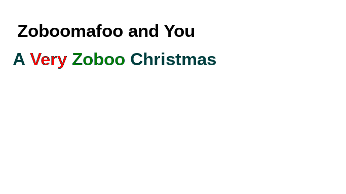 A Very Zoboo Christmas-Zoboomafoo and you PBS Kids idea title card ...
