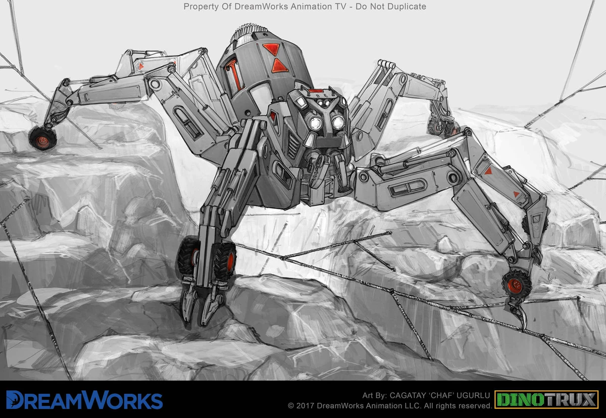 Shockarachnids (Dinotrux 2.0. preview) | New ideas by Matt Weaver Wiki ...