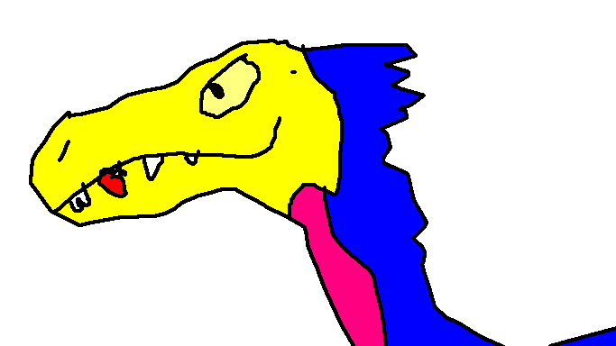 Blue feathered pie-raptor LBT-birthday blow out | New ideas by Matt ...