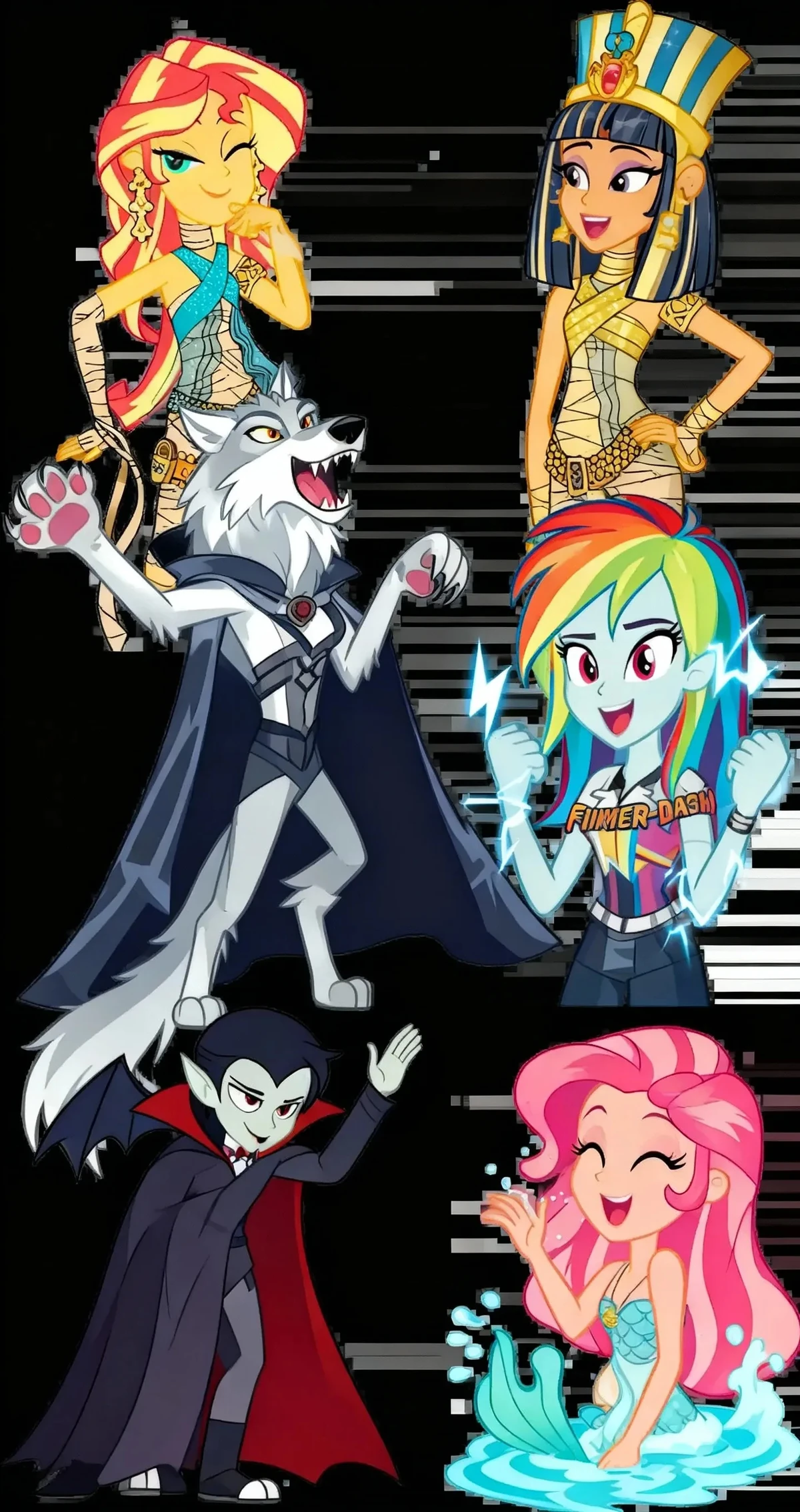 E-girls monster high Collab preview 1 | New ideas by Matt Weaver Wiki ...