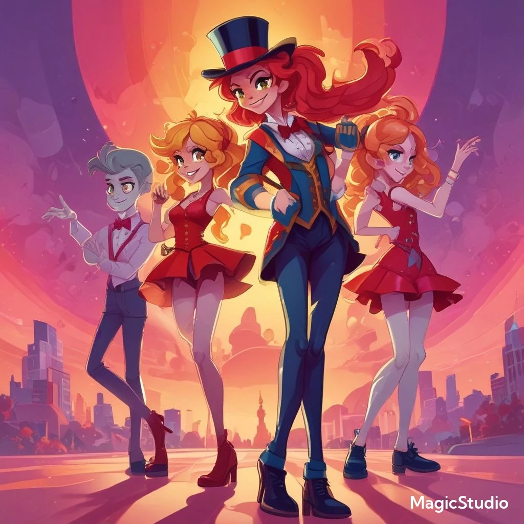 E-girls Dance magic short 01 idea-Tap dance moves with Sunset shimmer ...