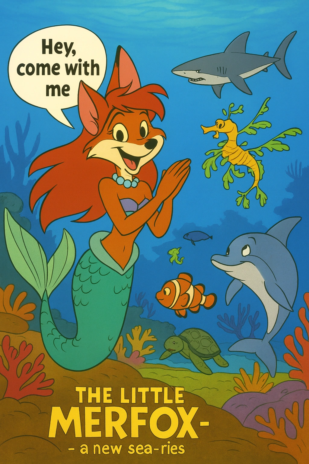 The Little Merfox-a new series preview 1 | New ideas by Matt Weaver ...