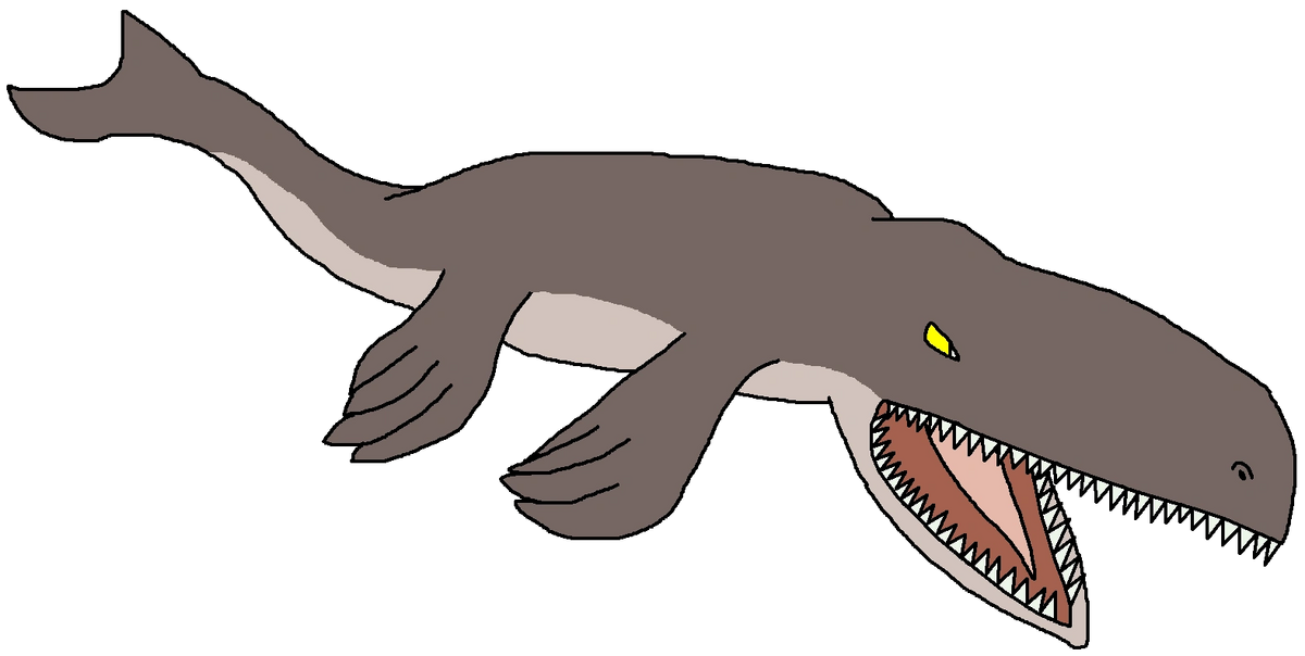 Portia Prognathodon Splash And Bubbles Prehistoric New Ideas By Matt