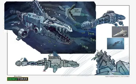 Aquadon-dinotrux | New ideas by Matt Weaver Wiki | Fandom