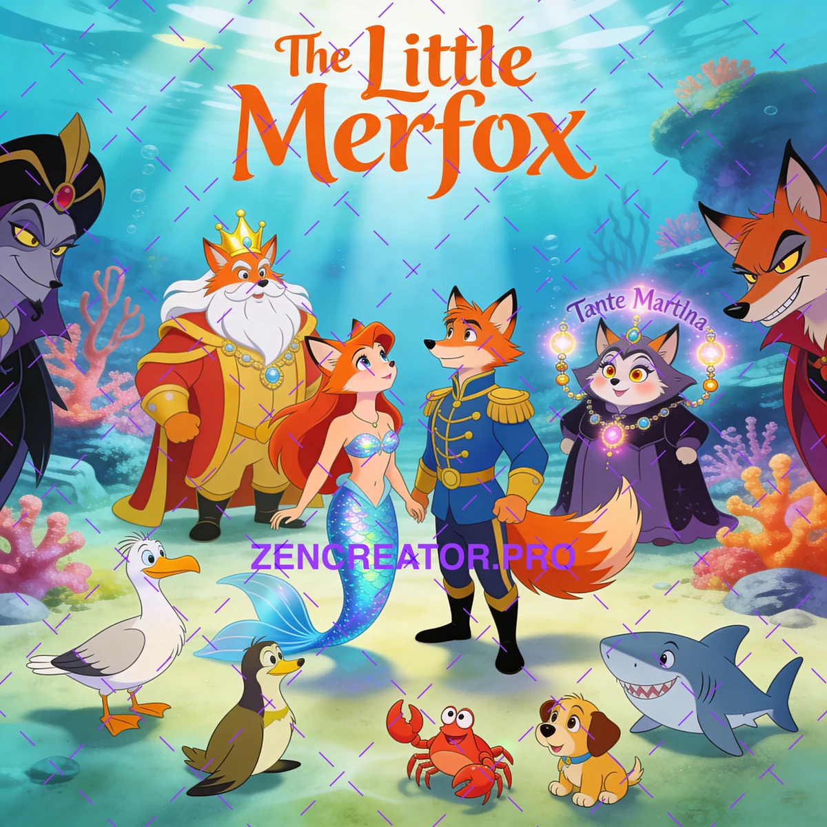 The Little Merfox new gallery 1 | New ideas by Matt Weaver Wiki | Fandom