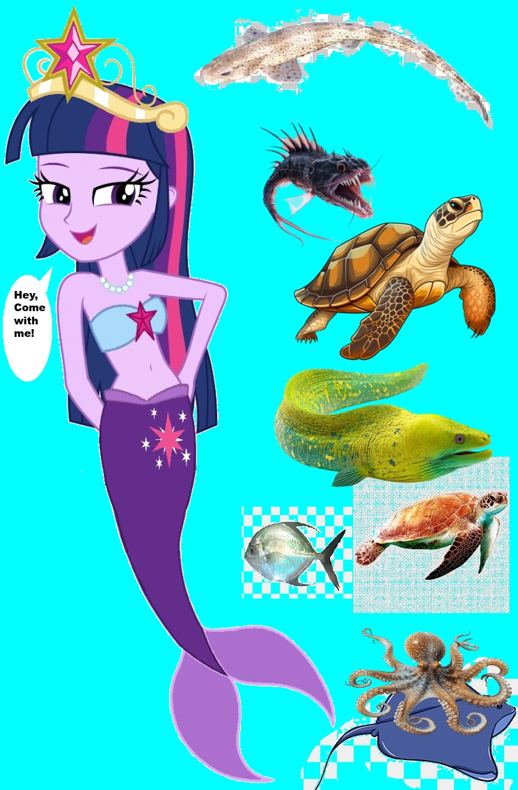 E-girls Mermaid Tales-meet Twilight Sparkle | New ideas by Matt Weaver ...