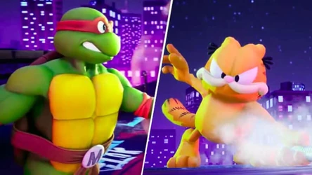 Garfield meets the Teenage Mutant Ninja Turtles idea | New ideas by ...