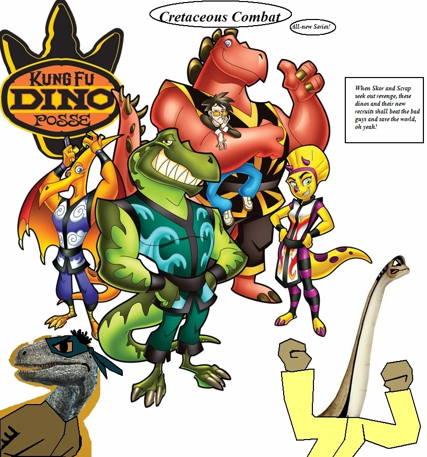 Kung fu dino posse on the New Daffy Duck Show | New ideas by Matt Weaver Wiki | Fandom