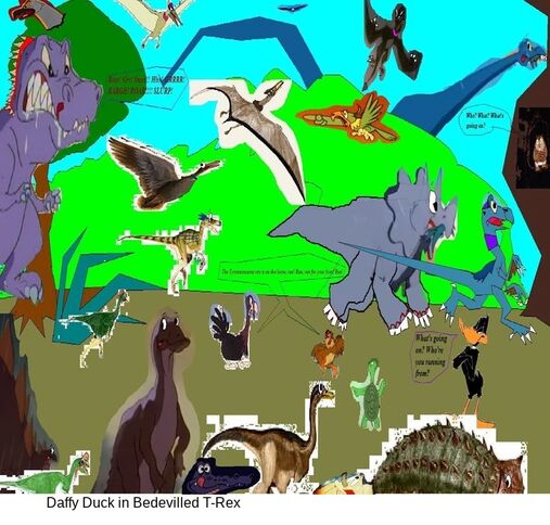 Daffy Duck In Bedevilled T Rex New Ideas By Matt Weaver Wiki Fandom
