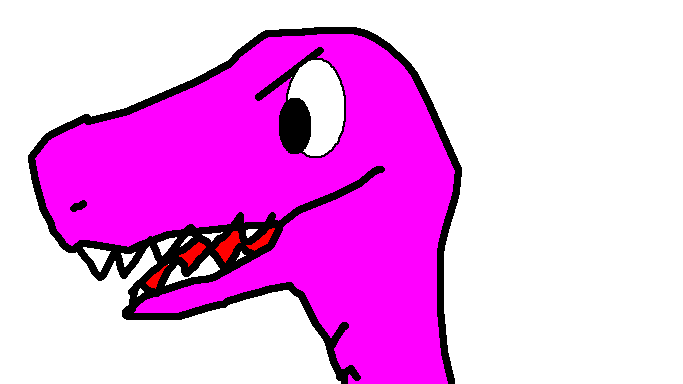 Purple T-rex-Flintstones new series | New ideas by Matt Weaver Wiki ...