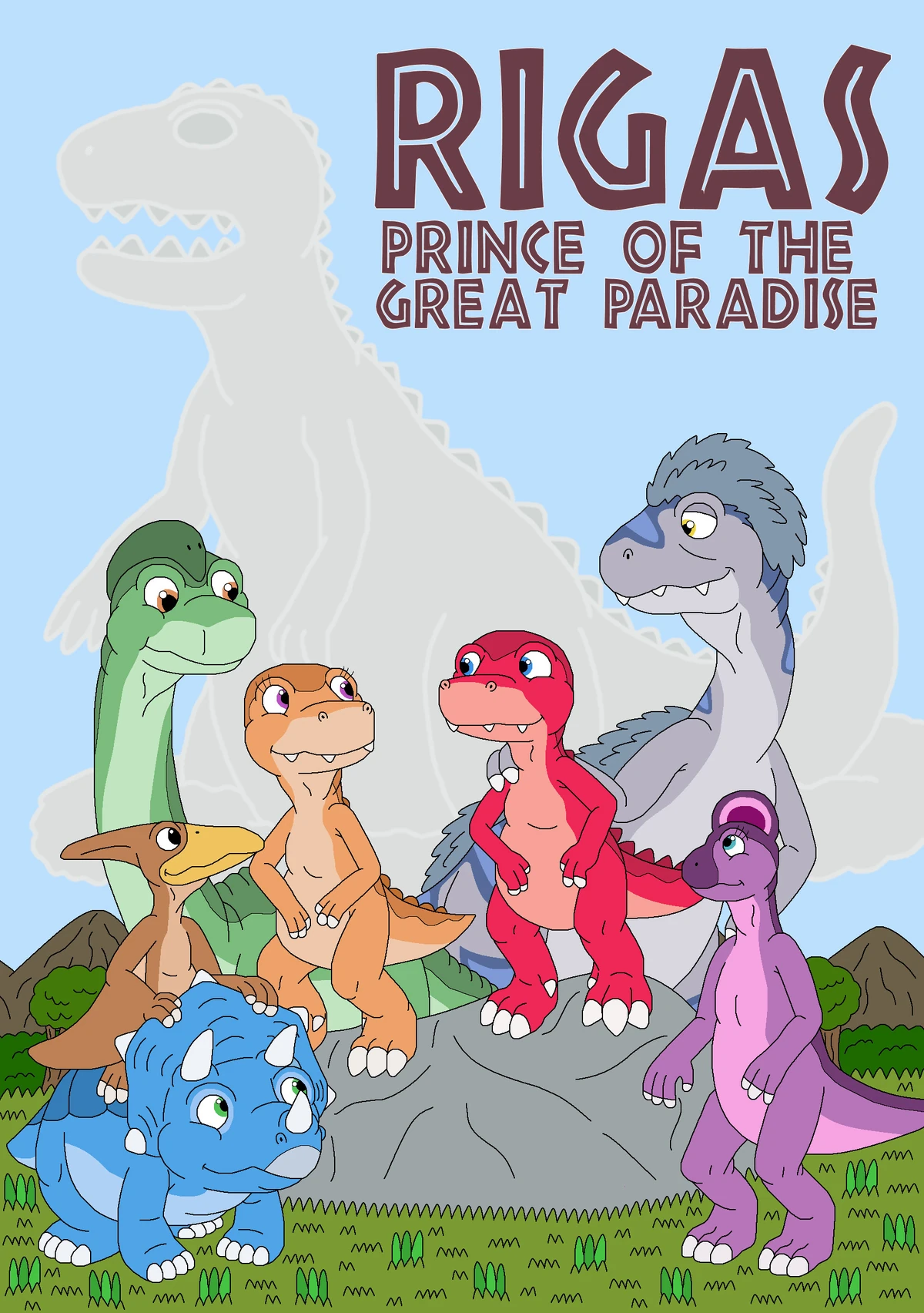 Regis-the prince of the great paradise dinosaur tale preview | New ideas by Matt Weaver Wiki ...