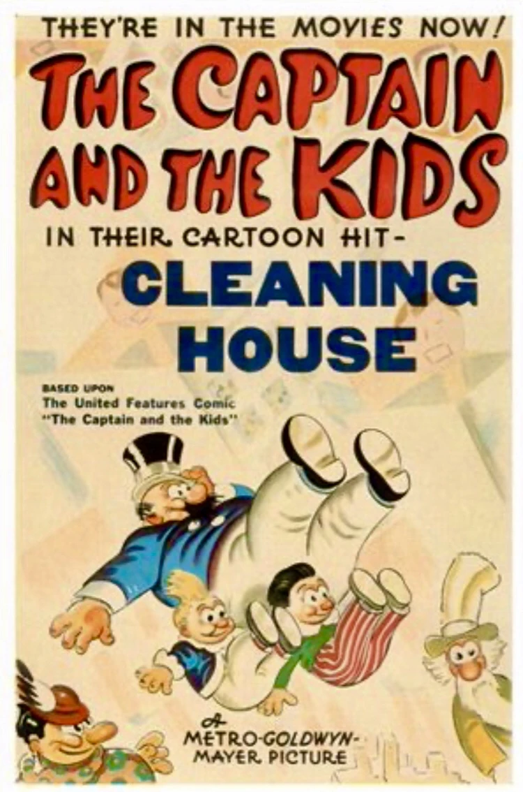 Cleaning house-Captain and the kids classic cartoon | New ideas by Matt ...