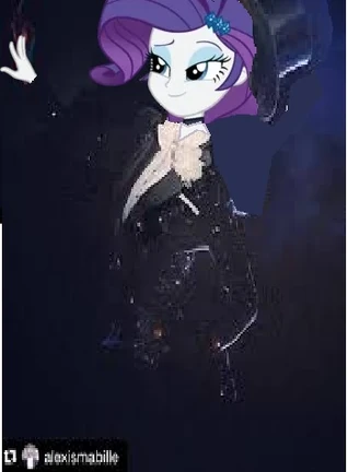 Rarity as Dita Von Teese-E Girls B.E.F.F preview 1 | New ideas by Matt ...