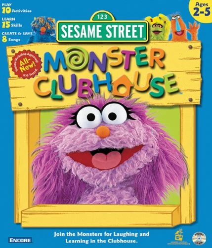 Monster clubhouse-sesame street CD rom review | New ideas by Matt ...