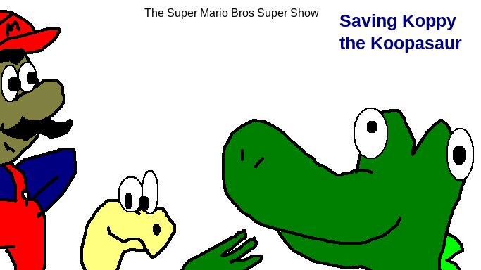 Super Mario Bros super show-Saving Koppy the Koopasaur | New ideas by ...