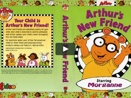 Arthur's new friend DVD | New ideas by Matt Weaver Wiki | Fandom