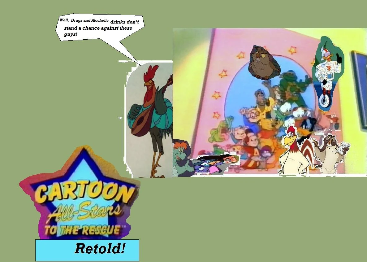 Cartoon all-stars Retold DVD idea 01 | New ideas by Matt Weaver Wiki ...