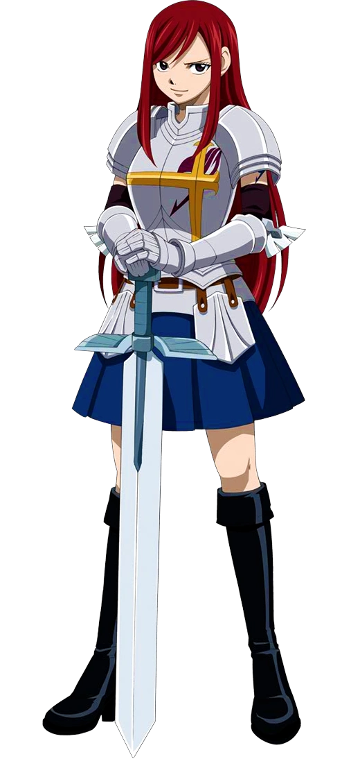 Erza in armor preview 1 | New ideas by Matt Weaver Wiki | Fandom