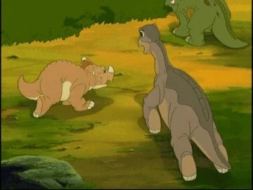 The Land Before Time 5 preview: Chomper and his parents | New ideas by ...
