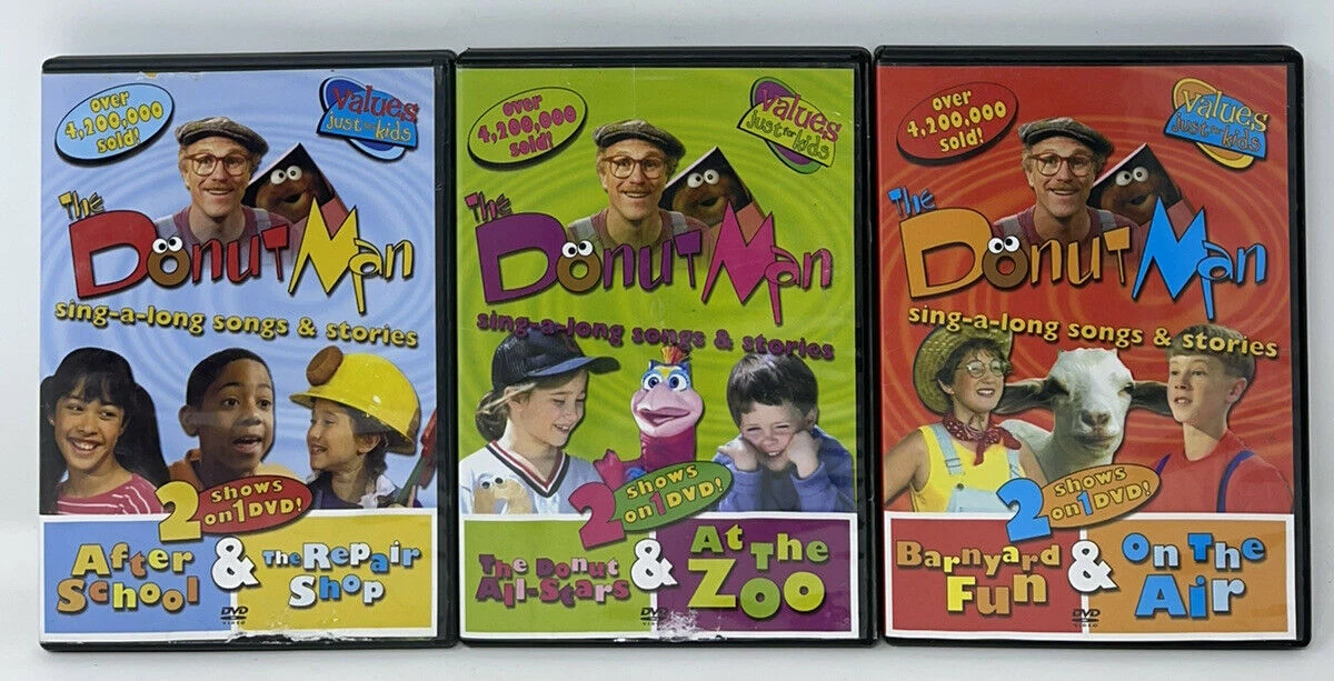 The Donut Man DVDs | New ideas by Matt Weaver Wiki | Fandom