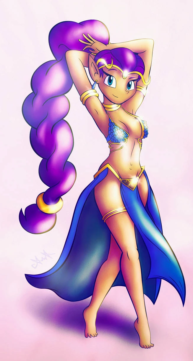 belly dancer shantae