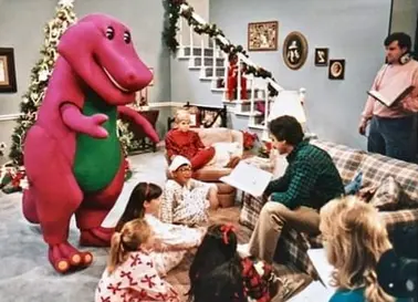 Barney waiting for Santa crossover 1 | New ideas by Matt Weaver Wiki ...