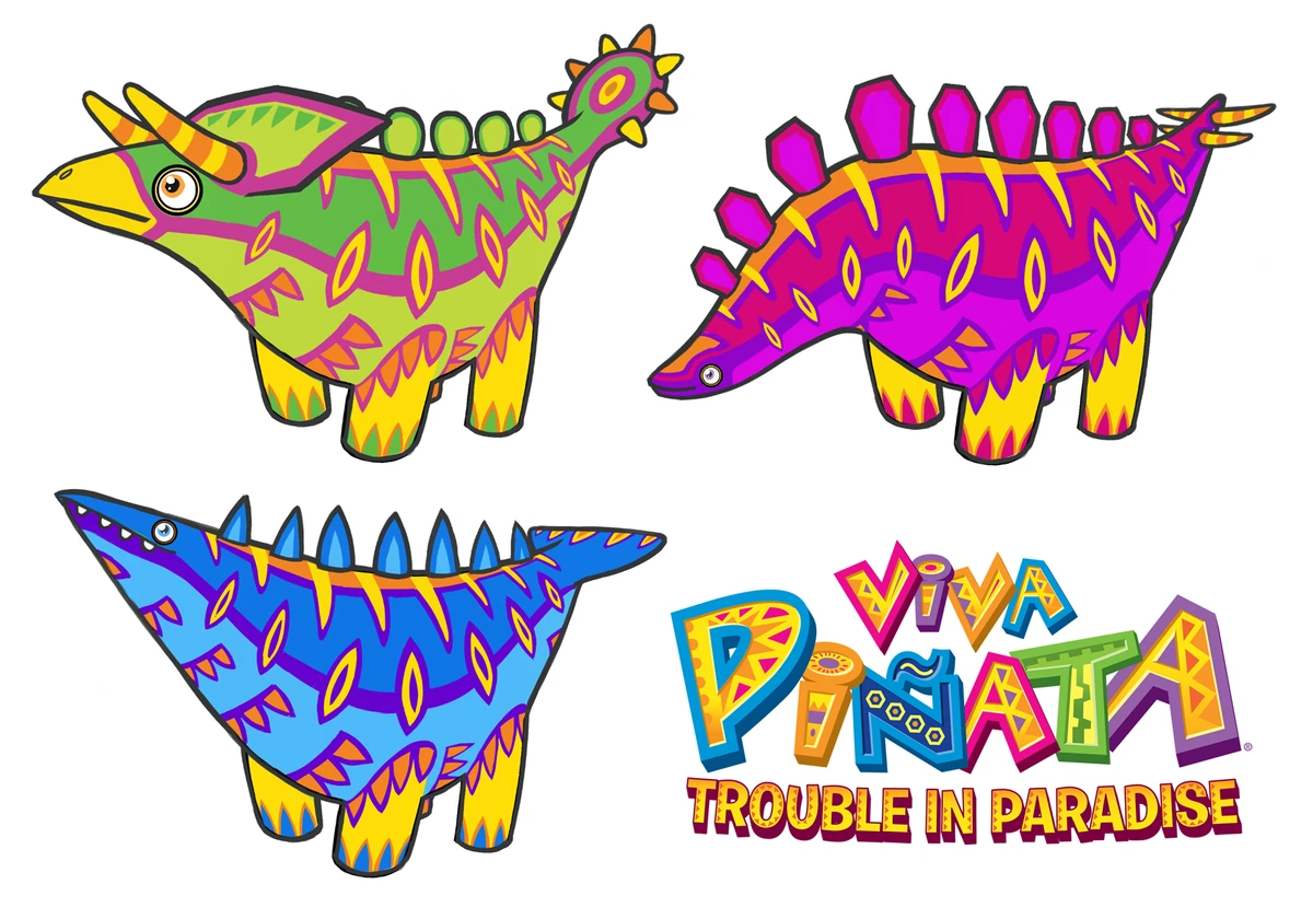 Viva pinata-new series idea-dinopintatasaurs | New ideas by Matt Weaver ...
