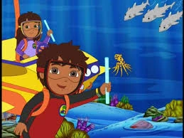 REEF SHARKS = GO DIEGO GO TEAM UP WITH AFRICAN JUNGLE BOOK = ALICIA AS ...