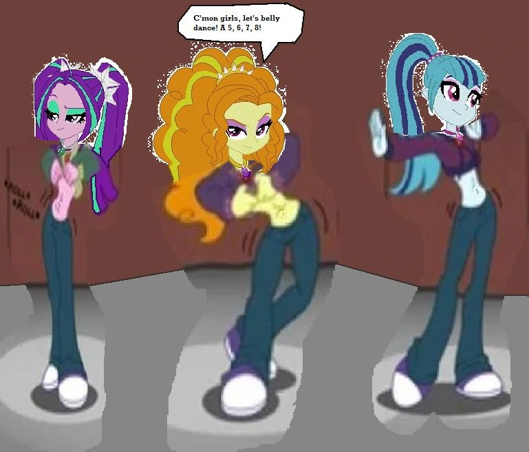 MLP-E-girls Tarot fantasy belly dance preview 1 | New ideas by Matt ...