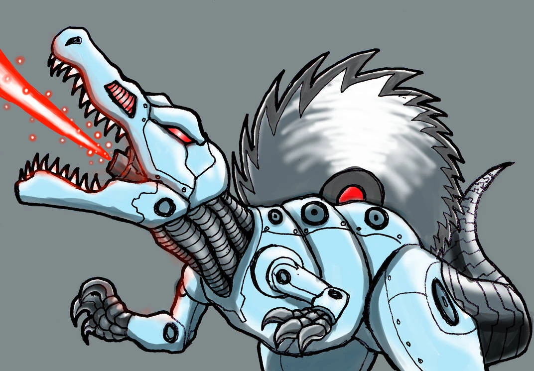 Spinosaurus-super-zord: Power Rangers-Cretaceous rage | New ideas by ...