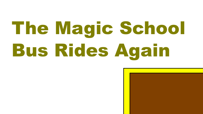 NEW EPOSODES OF MAGIC SCHOOL BUS WITH GIRLS AS MERMAIDS | New ideas by ...