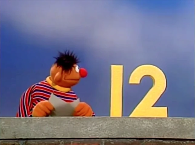 Ernie sesame street 12-21 poem | New ideas by Matt Weaver Wiki | Fandom