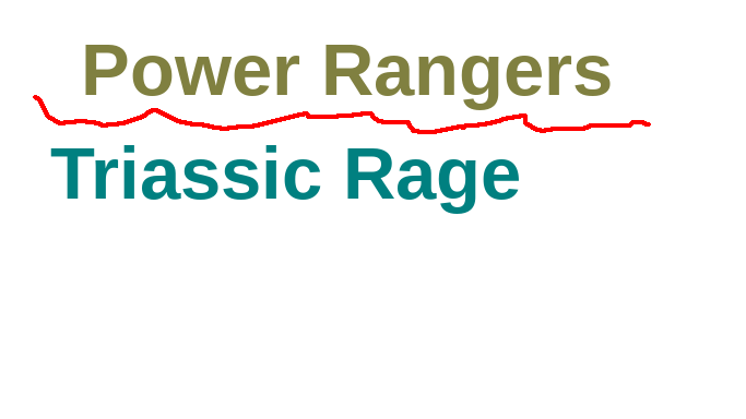 Power rangers-Triassic rage | New ideas by Matt Weaver Wiki | Fandom