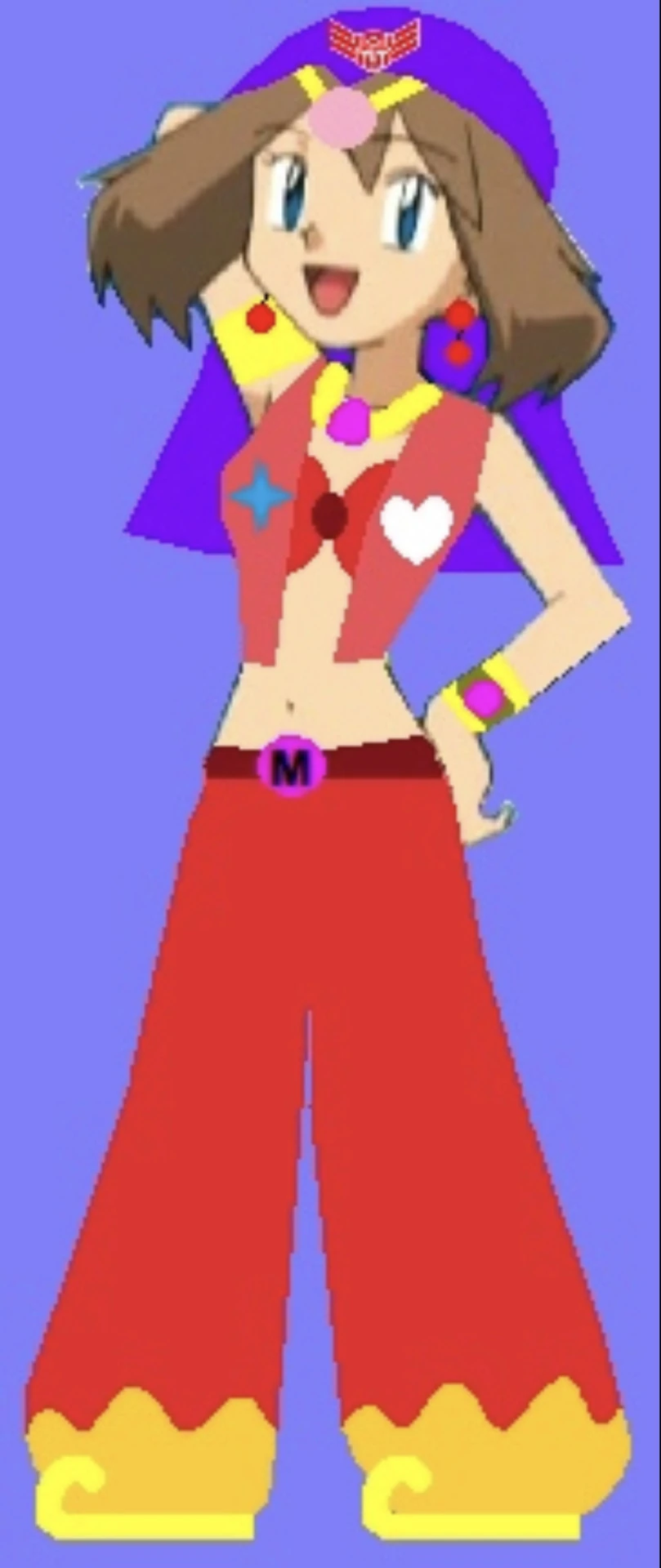 Pokemon fashion show-May as a harem girl | New ideas by Matt Weaver ...