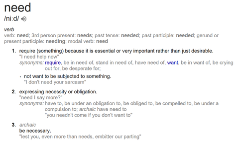 Need | New ideas by Matt Weaver Wiki | Fandom