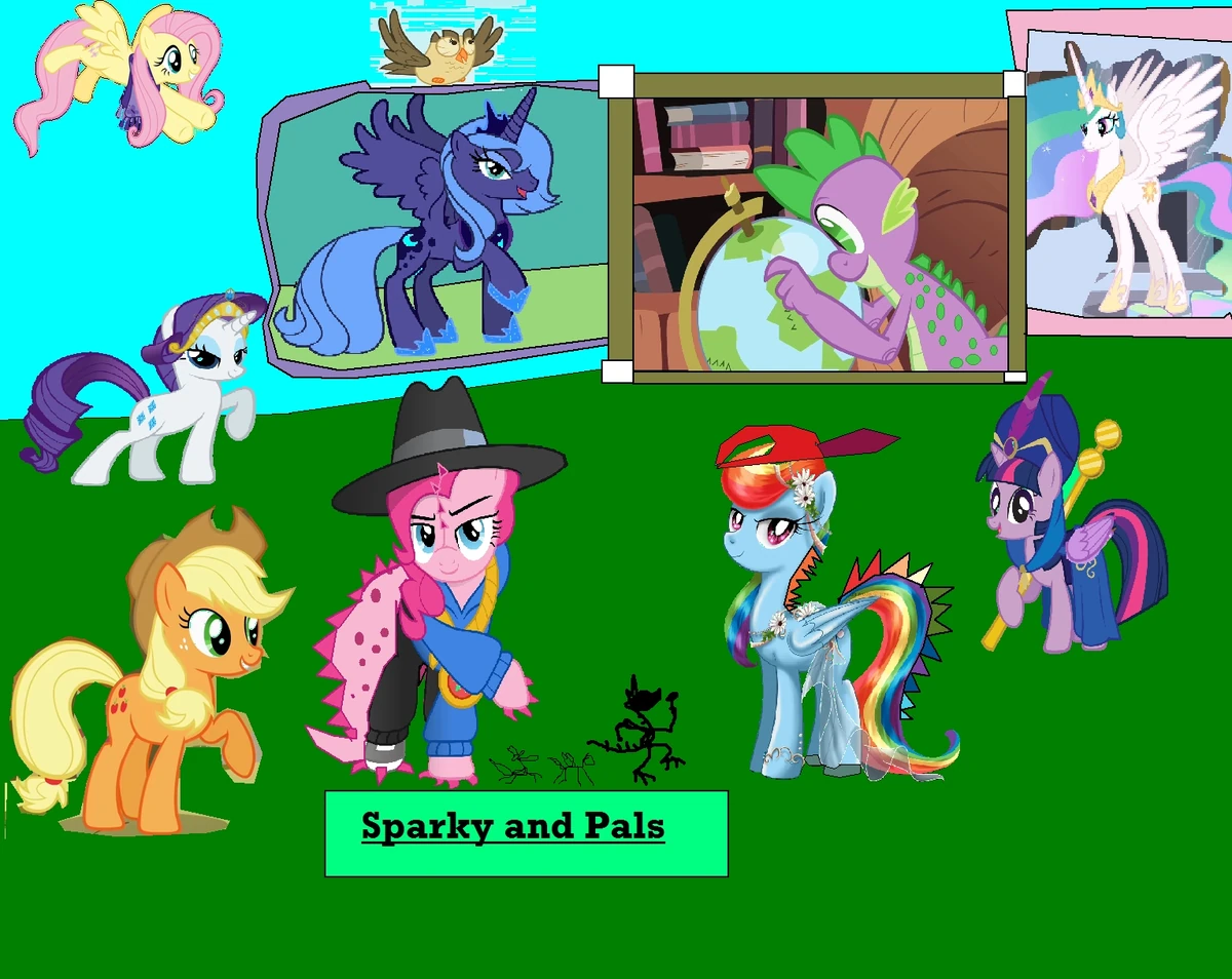 Perfect Spoof MLP-E-Girls Barney spoof | New Ideas wikia Wiki | Fandom