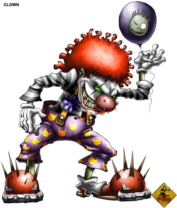 Evil Clown | Monster Madness Wiki | Fandom