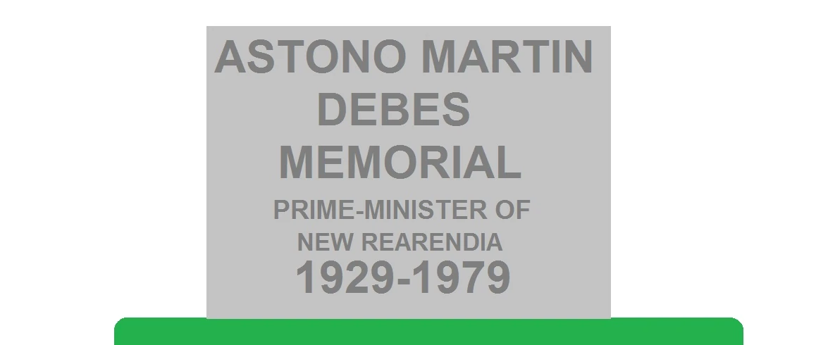 Memorial Astono Martin Debes | New Rearendia Wikia | Fandom