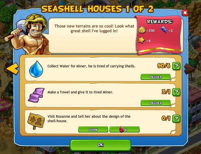 Seashell Houses Quest Set | New Rock City Wiki | Fandom