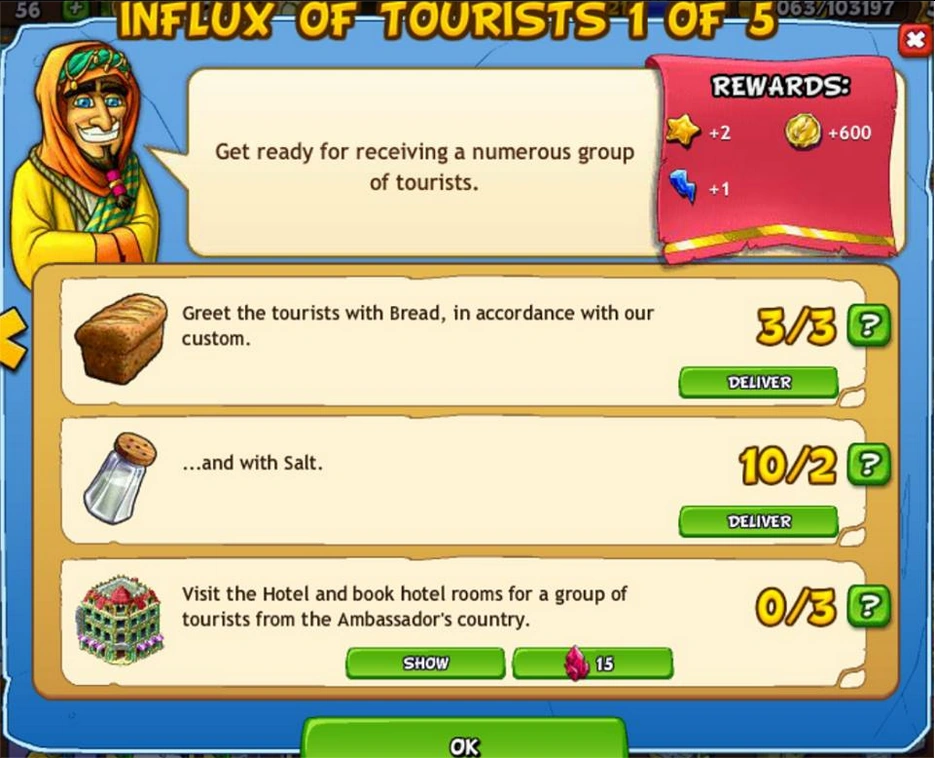 Influx of Tourists Quest Set | New Rock City Wiki | Fandom