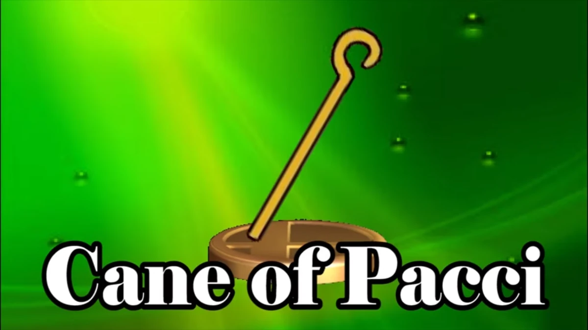 Cane of Pacci | New Smash Bros Lawl Origin Wiki | Fandom
