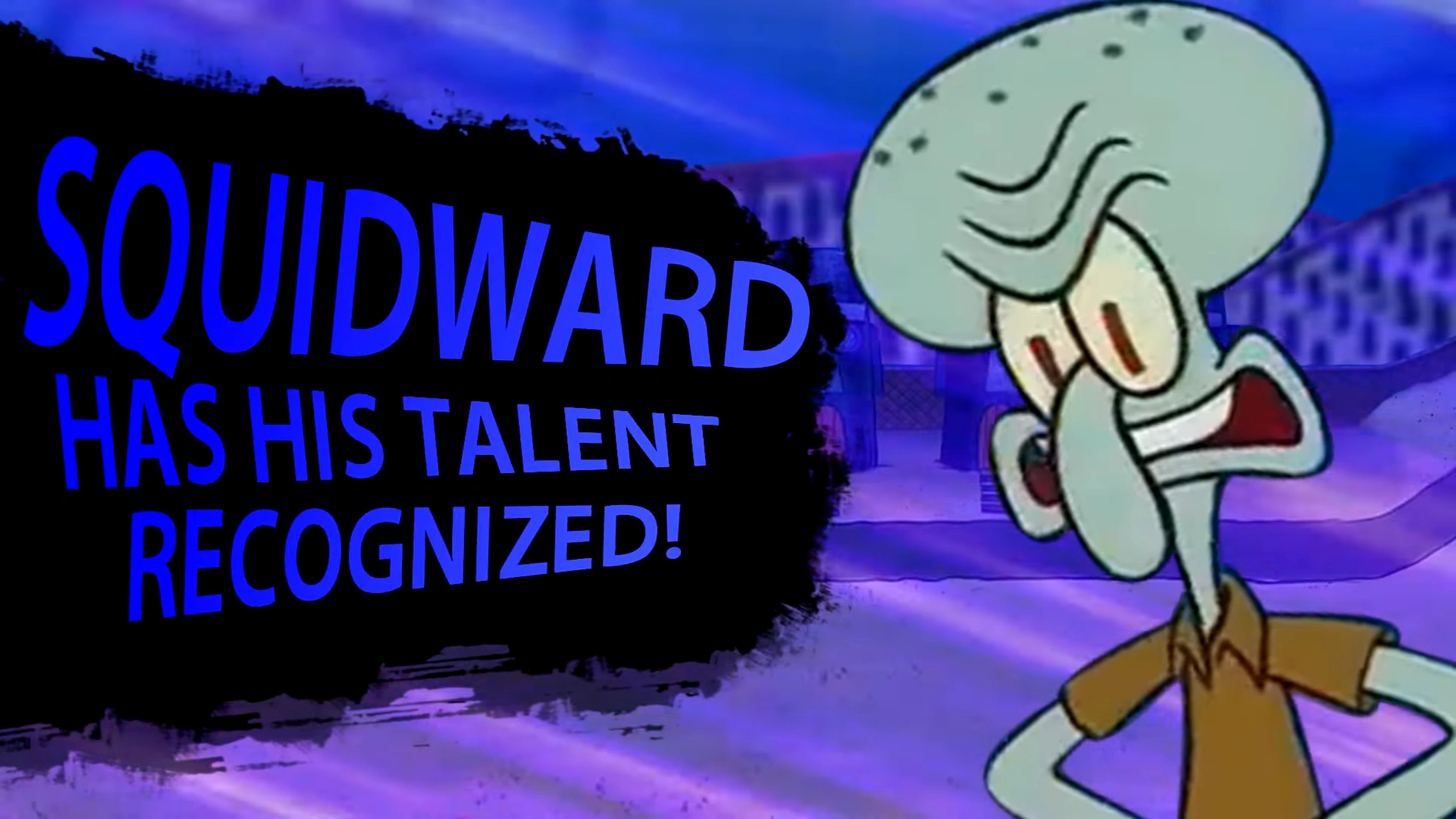 Squidward Tentacles Angry