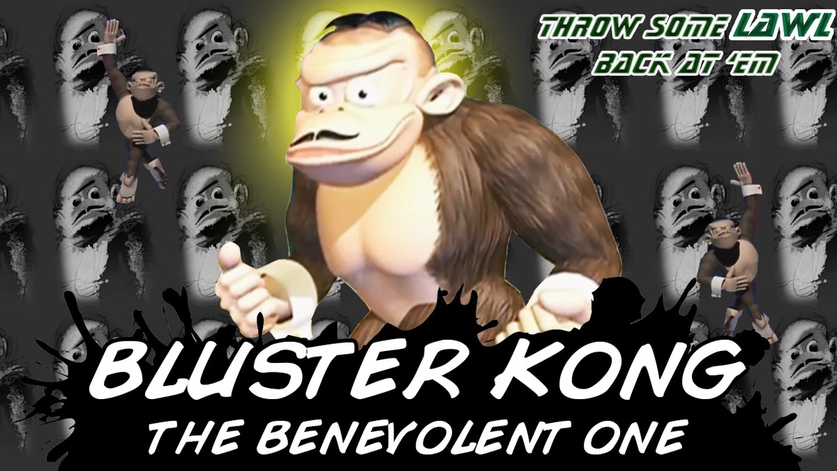Bluster Kong | New Smash Bros Lawl Origin Wiki | Fandom